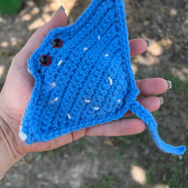 PATTERN: Raymond the Ray Pattern - Amigurumi Manta Ray Pattern ...