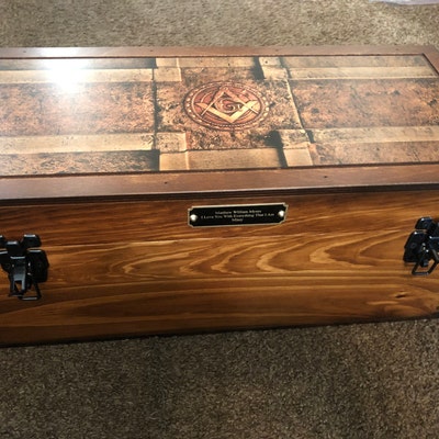 Freemason Compass & Square Storage Box - Etsy