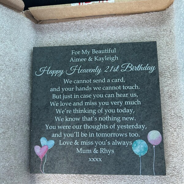 Personalised Memorial Plaque, Grave Marker, Robin Bench Plaque, in ...