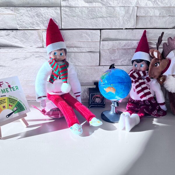 Elf Sweater Elf Clothes 12 Inch Doll Clothes Doll Tutu Boy Pants-boy ...