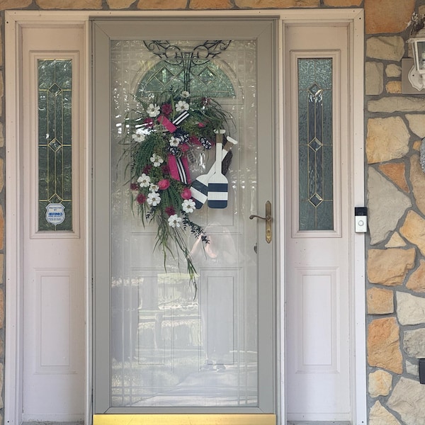Welcome to the Beach Door Hanger, Beach Theme Door Decor for Condo ...