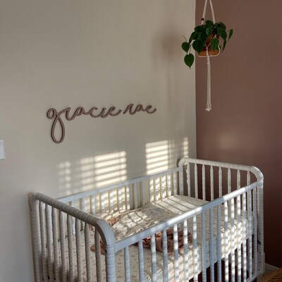 Custom Wood Name Sign for Nursery or Kids Room Decor, Personalized ...