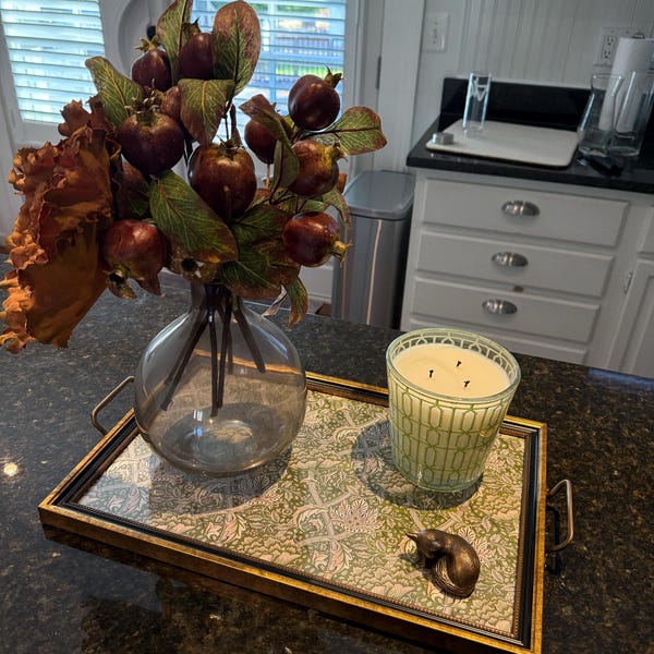 William Morris Windrush Tray: Vintage-inspired Boho Decor With Antique ...