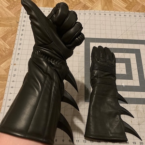 Ranger Hero Gloves for Cosplay/short Gauntlet/top Grain - Etsy