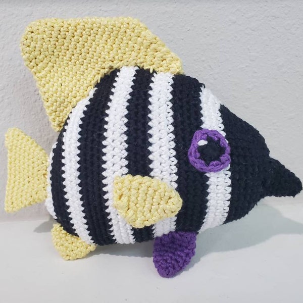 Tropical Fish Crochet Pattern, Amigurumi Fish Crochet Pattern Set ...
