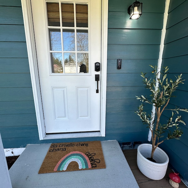 Aloha Shaka // Welcome Mat // Home Decor // Door Mat // Hawaii Decor ...