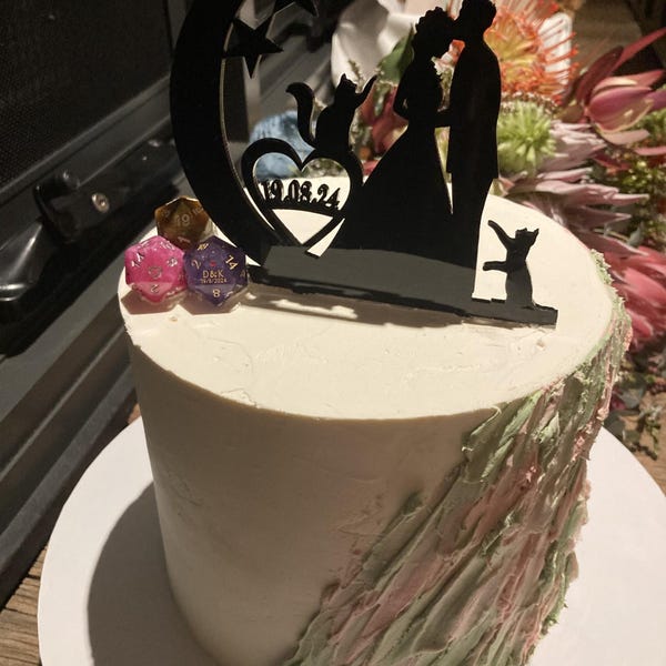 Chess Wedding Cake Topper,cake Topper for Wedding,unique Wedding Cake ...