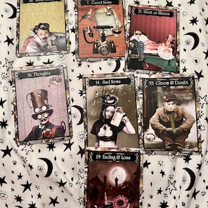 Victorian Steampunk Lenormand Fortune Telling Oracle 36 Cards by Lynn ...