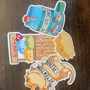 Pickle Frog Sticker - Etsy