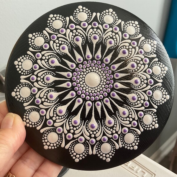 Z Dot Designs Dot Mandala Tutorial Step-by-step Instructions Digital Download Dotting Pattern - Etsy