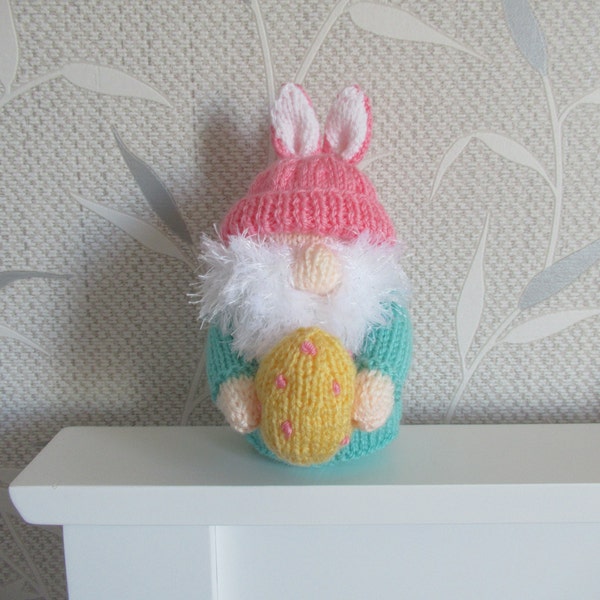 PDF Knitting Pattern Easter Bunny Gonk Gnome Toy Ornament Chocolate ...