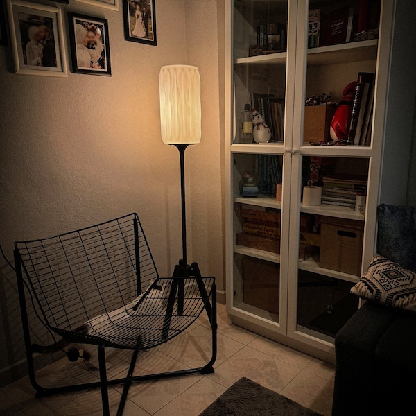 Floor Lamp, Modern Lighting, 3d Print Lighting, Minimalist Lamp, Dining ...