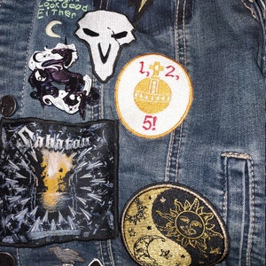 QR Rick Roll Patch Fully Embroidered Never Gonna Give You up | Etsy