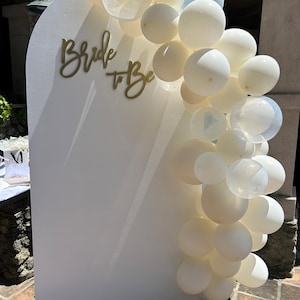Balloon Garland Menu Downloadable Template - Etsy