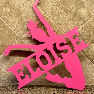 Personalized Dance Door or Wall Sign, Dancer Decoration Name - Etsy