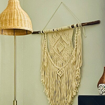 Macrame Ghost - Etsy