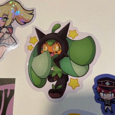 Fuecoco Chili Pepper Vinyl Sticker // Clearance - Etsy