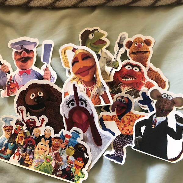 Muppet Stickers | Vinyl Sticker for Laptop, Scrapbook, Phone, Luggage ...