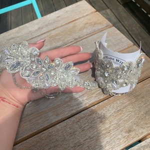 Boho Barefoot Sandal&fairy Shine Beach Wedding Barefoot Sandals, Bangle ...