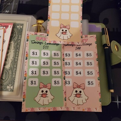 Mini Spooky Bundle Savings Challenge for A6 Envelopes Cash Envelopes ...