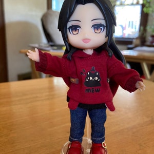 1/12BJD Doll Replaceable Nendoroid Hair and Face Nendoroid - Etsy