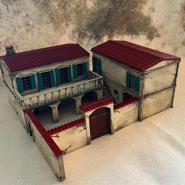 Rubble Building A WW2 Wargaming Terrain. 3D Printed for Bolt Action ...