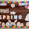 Retro, Back to School Groovy Bulletin Board Kit, Retro Vibes Theme ...