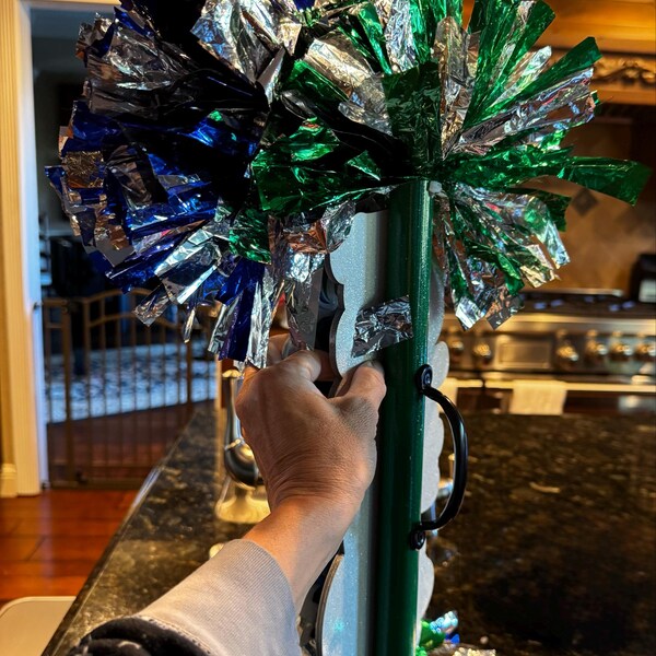 Custom Cheer Stick -game Day Signs - Pom Pom Sign - Custom Cheer Stick ...