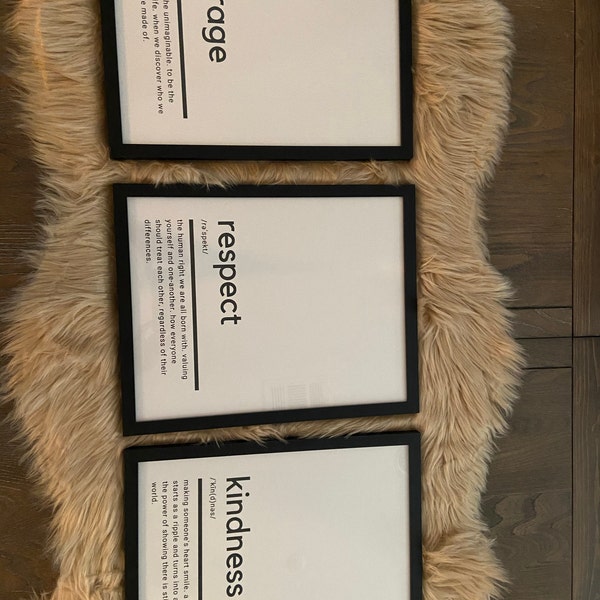 Respect Definition, Printable Wall Art, Respect Poster, Respect Quote ...