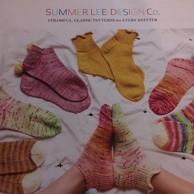Easy Ribbed Socks Knitting Pattern Totally Rad Ribbed Socks - Etsy