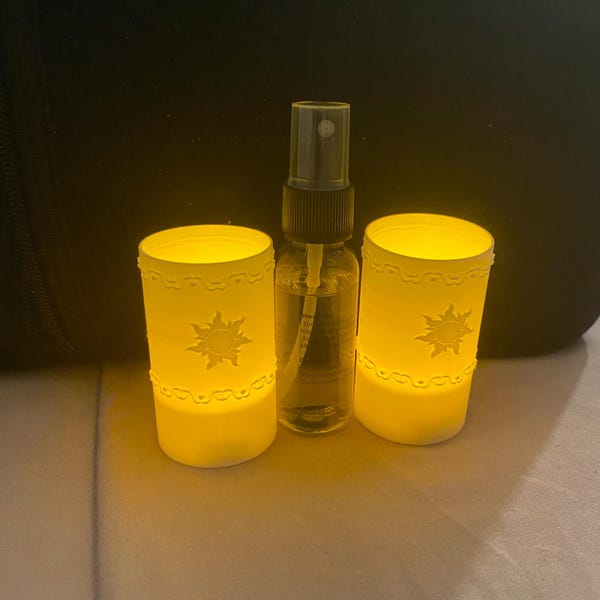 Tangled Lantern Tea Lights - Rapunzel’s Floating Lights - Six (6) Warm ...