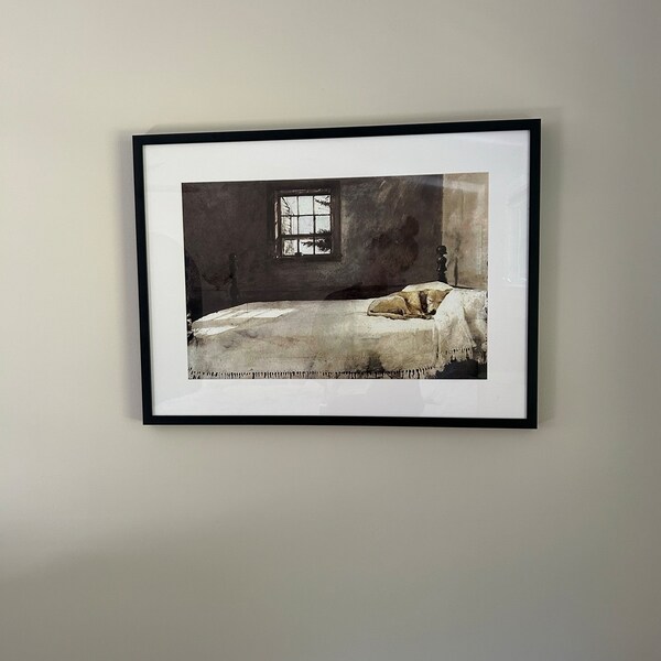 Andrew Wyeth: farm Pond, Extremely Rare Vintage Bookplate Print ...