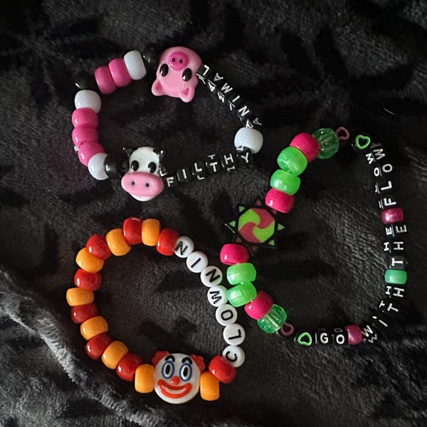 Spider Kandi Beads for Spooky Halloween Kandi | Packs of 5, 10, 20, or ...