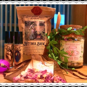 Witches Brew...organic Herbal Loose Leaf Tea, Caffeine Free Ritual Tea ...