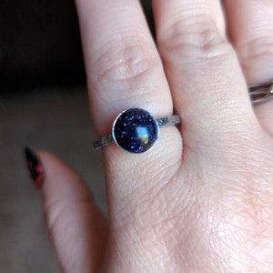 Initial Stacking Rings Set of 7 in Gold, Silver, or Rose Gold ...