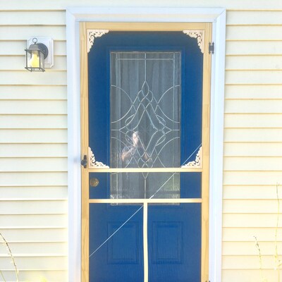 Four 4 Victorian Gingerbread Wood Screen Door Brackets / Wood Bracket 9 ...