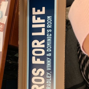 Bros for Life Sign, Custom Boy Brothers Name Bedroom Sign, Personalized ...