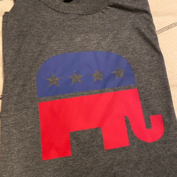 Republican Elephant SVG Cutting File, Republican Party Printable ...