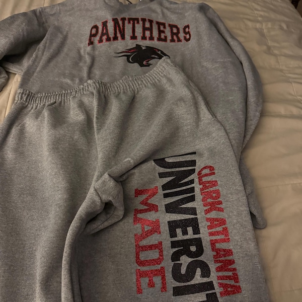 Custom Sweatpants and Sweatshirt Set - Etsy