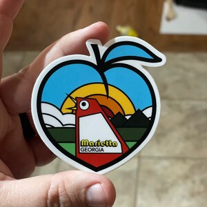 Atlanta Sticker. Midtown Atlanta Sticker. ATL Decal. Atlanta Souvenir ...