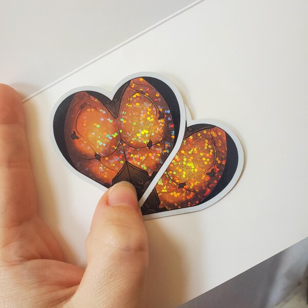 Ember Heirloom Inspired Glitter Sticker - 2'' Vinyl - Etsy