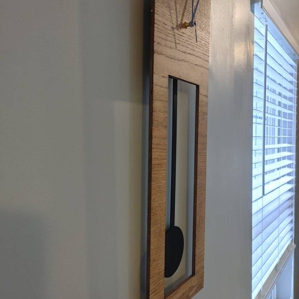 Bluntly Modern Design - Wooden Grandfather Pendulum - Wall Clock ...