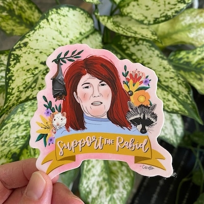 The Office Vinyl Sticker Meredith Palmer Sticker Fun Run - Etsy