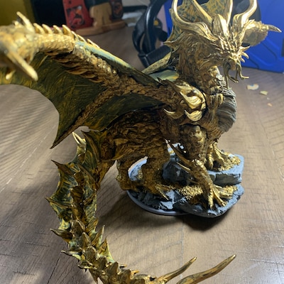 Akata Gnoll God Huge Miniature by Archvillain Games. - Etsy