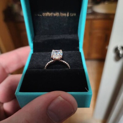 Custom Name Men's Ring, Ice Out Moissanite Diamond Ring, Personalized ...