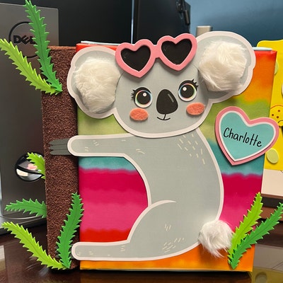 Koala Printable Box Kit for Valentine's Day - Etsy