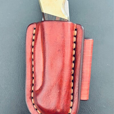 Custom Leather Sheath for Buck 112 Ranger, Buck Custom Leather Sheath ...