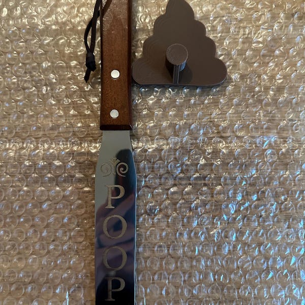 Poop Knife XL the Original / Funny / Gift/ Toilet / Joke / Gag / Meme ...