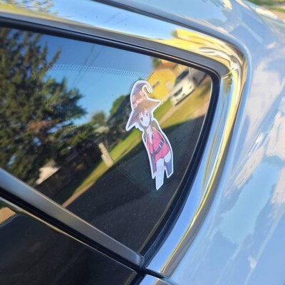 Megumin Vinyl Sticker From Konosuba Anime Stickers Laptop Stickers ...