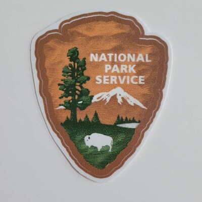 National Park Service Decal / 2.5 Sticker / Arrowhead / National / Park ...